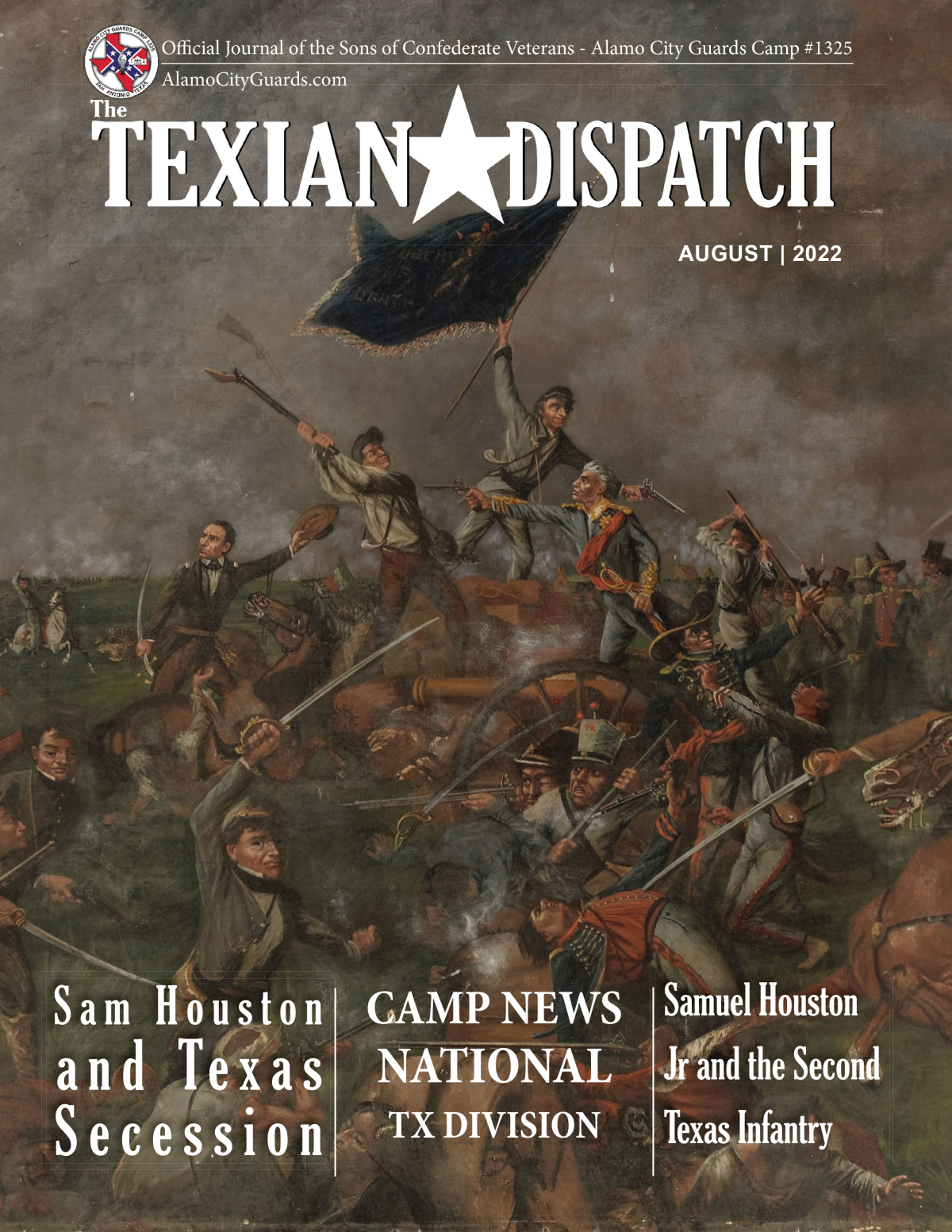 August 2022, The Texian Dispatch - Alamo City Guards Camp #1325